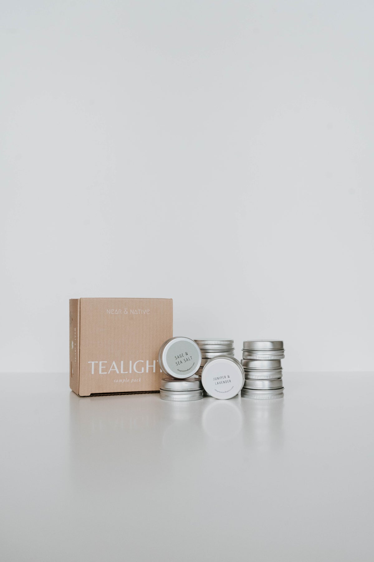 Build Your Own Tea Light Sample Pack | Near & Native
