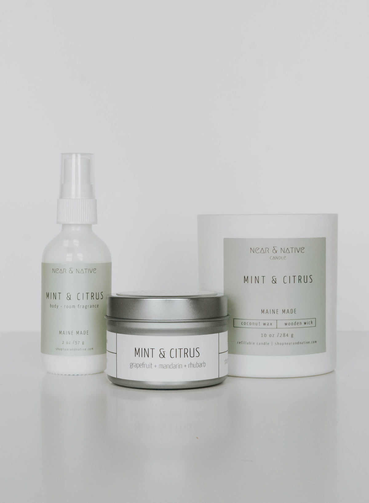 Mint & Citrus Fragrance Bundle | Near & Native