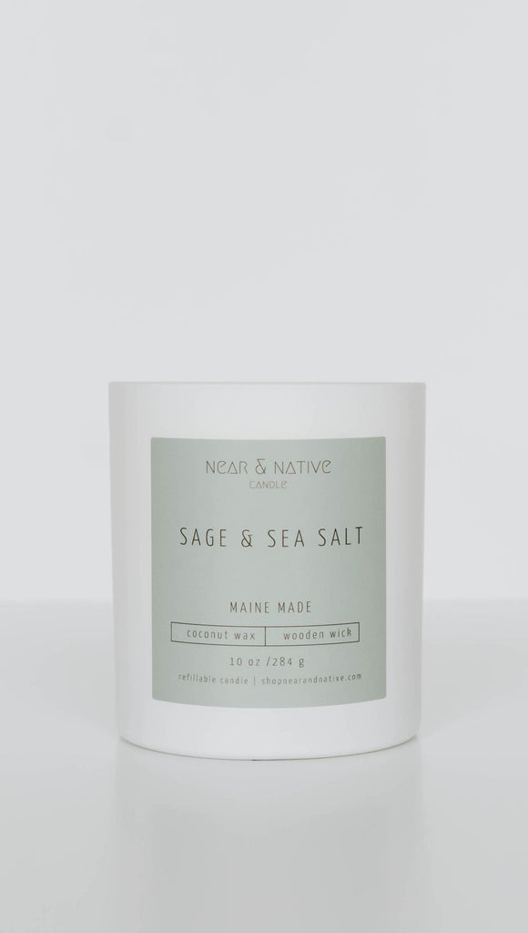 Sage & Sea Salt Candle | Near & Native