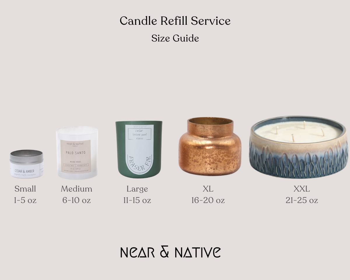 Customizable Candle Refills | Near & Native